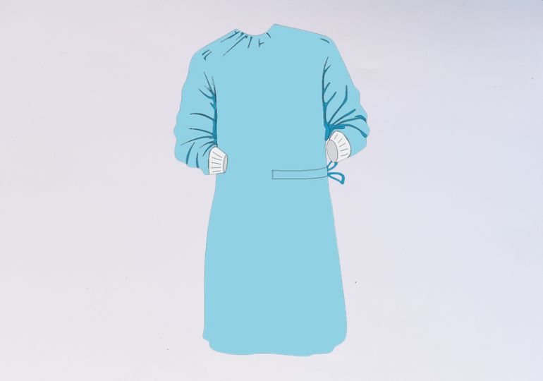 A surgical gown is a sterile protective garment worn by healthcare ...